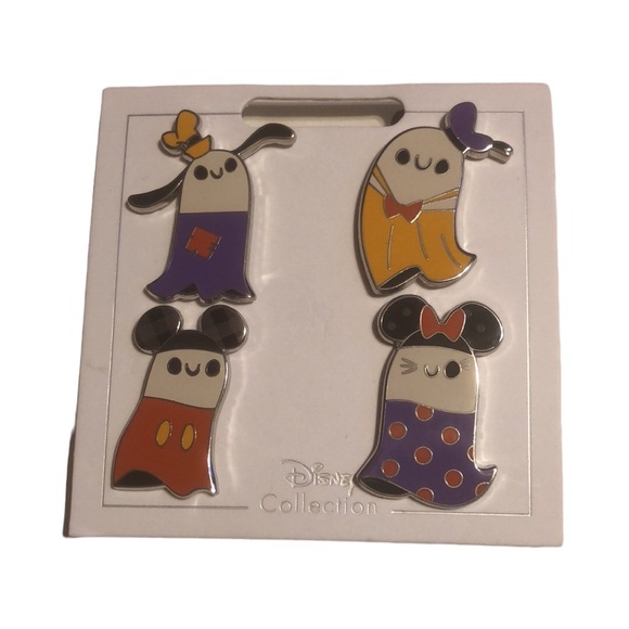 Disney | Other | Disney Pins Halloween Ghost Pins Fab 4 Mickey Minnie ...